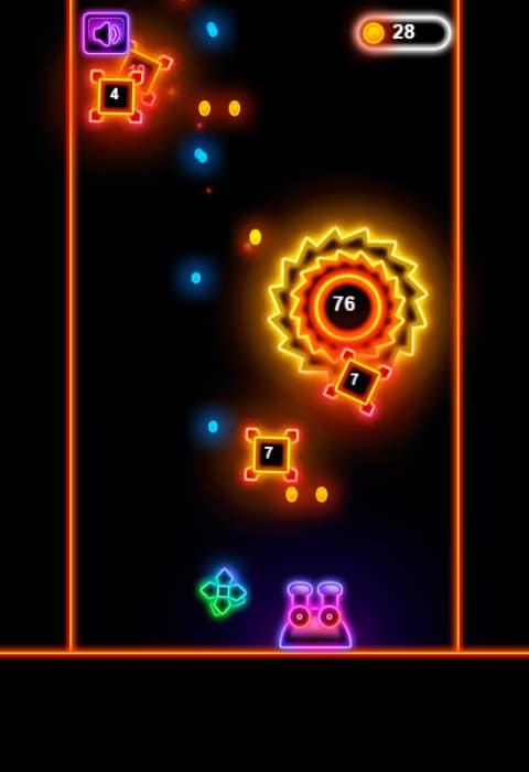 Neon Blaster - Juego Online - Juega Ahora | Clavejuegos