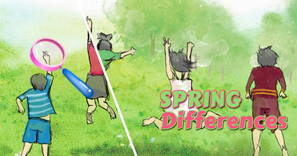 Spring Differences - Juego Online - Juega Ahora | Clavejuegos.com