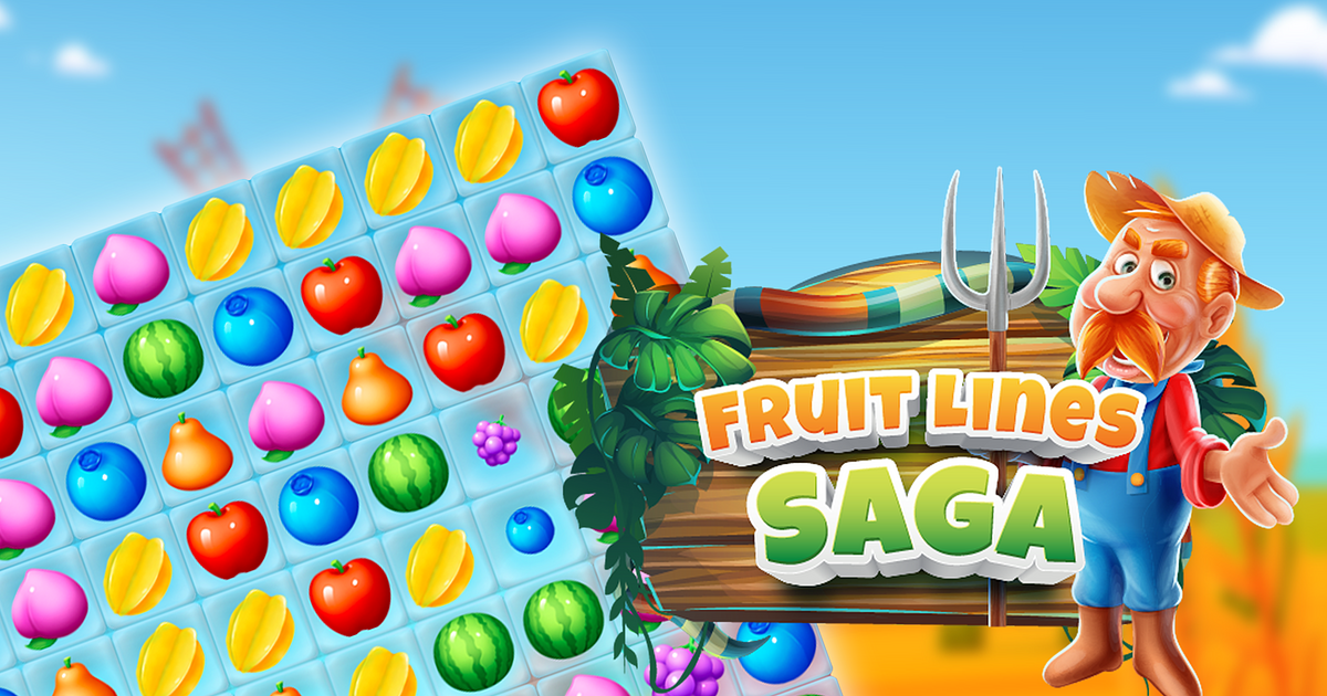 Fruit Lines Saga - Juego Online - Juega Ahora | Clavejuegos.com