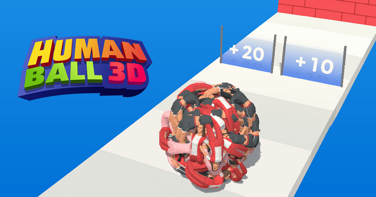 Human Ball 3D - Juego Online - Juega Ahora | Clavejuegos.com