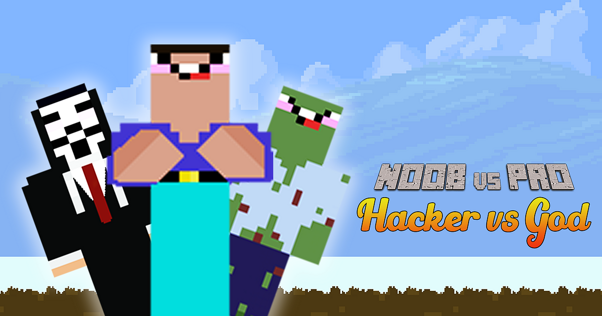 Noob vs Pro vs Hacker vs God - Juego Online - Juega Ahora | Clavejuegos.com
