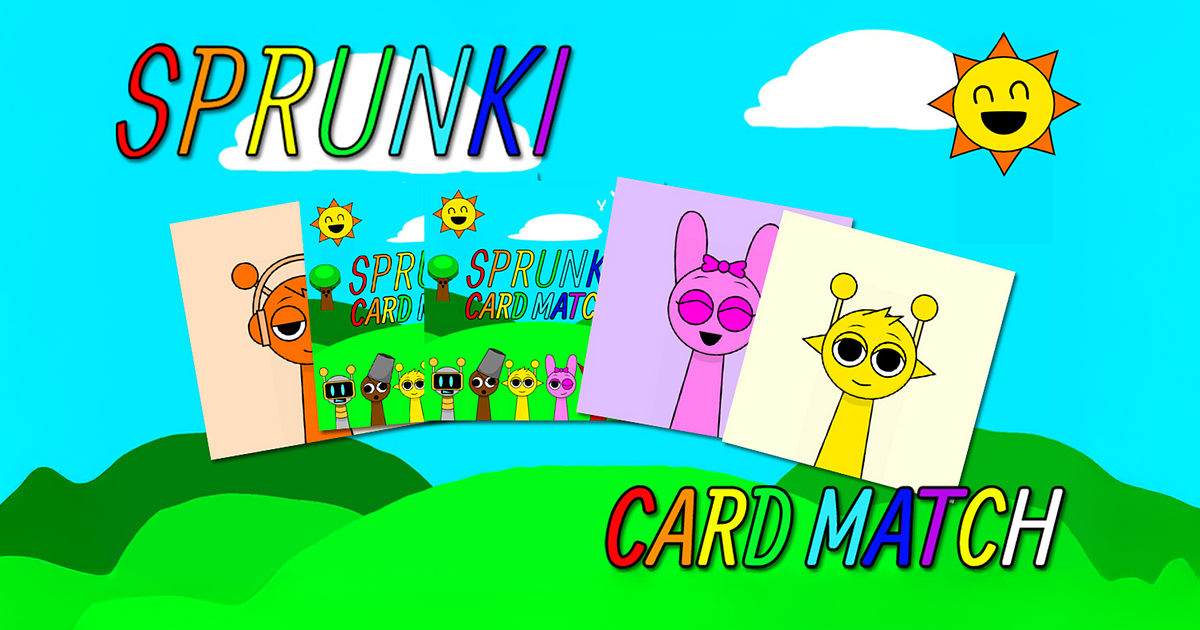 Sprunki Memory Card Match - Juego Online - Juega Ahora | Clavejuegos.com