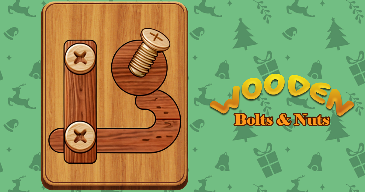 Wooden Bolts and Nuts - Juego Online - Juega Ahora | Clavejuegos.com