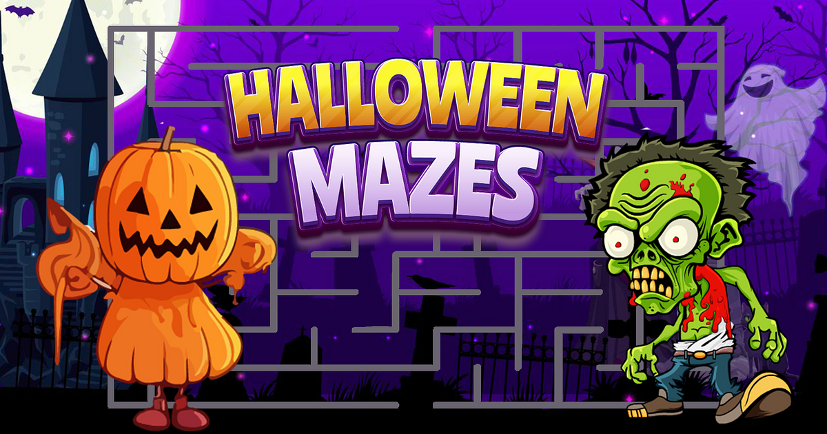 Halloween Mazes - Juego Online - Juega Ahora | Clavejuegos.com